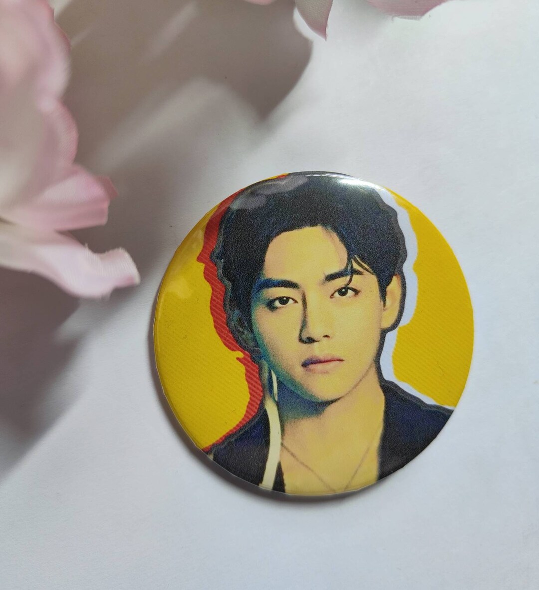 Bts V Pin Button Kim Taehyung Pinbts Pinbts Badgebangtankpop Pinbts Army T Taehyung