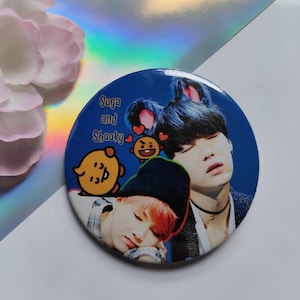 Bts Pin Set,bts Bt21,bt21 Pin Set,bts Badge,bts Button,rj,koya, Kooky ...