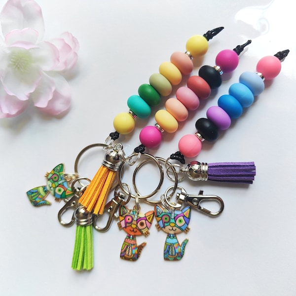 Beaded Keyring - Etsy