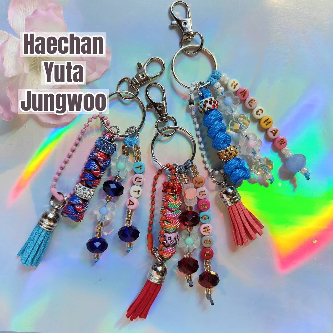 NCT 127 Keychain,custom Kpop Keychain,nct Keyring,nct U,name Keychain ...