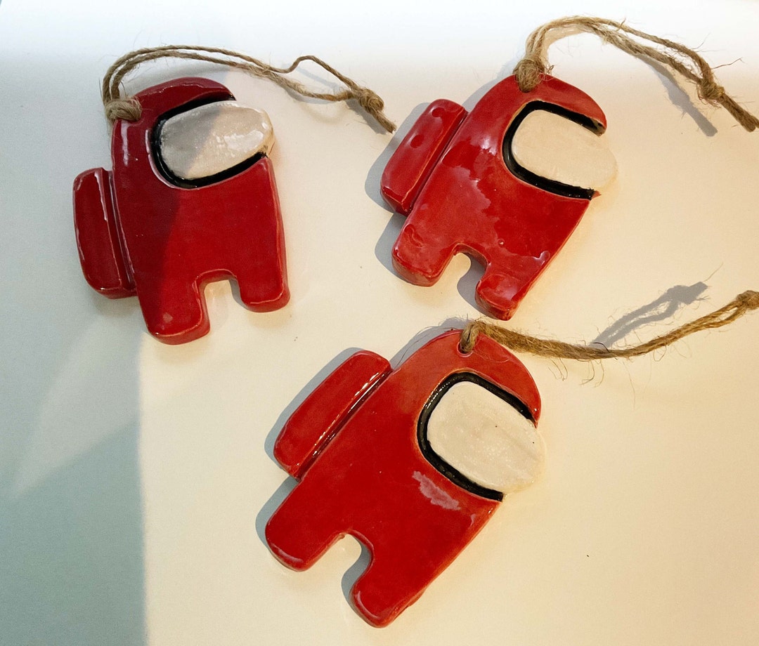 Among Us Clay Ornament - Etsy