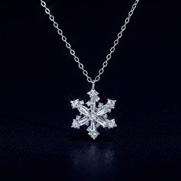 Snowflake Jewelry - Etsy