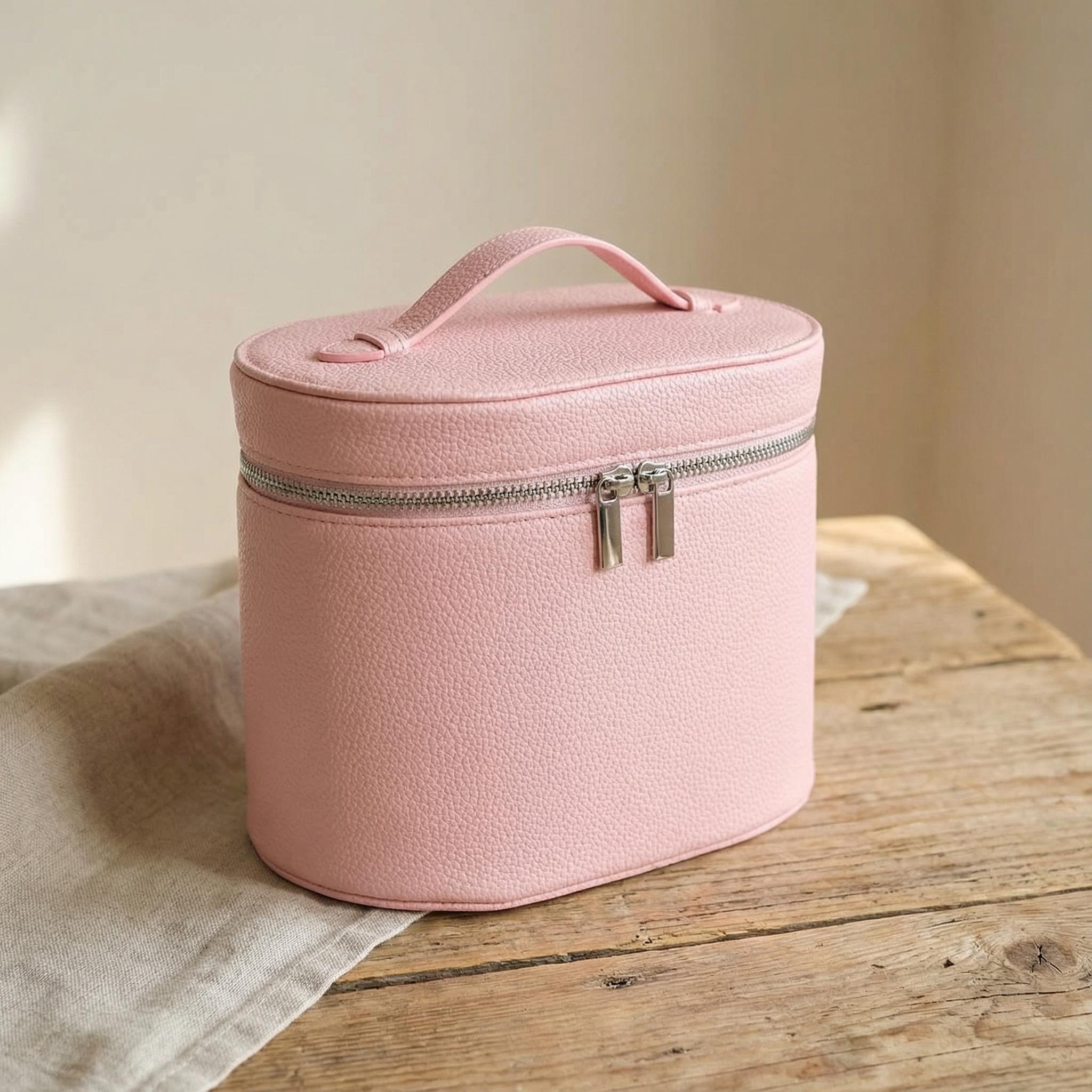 Custom Make up Bag, Travel Makeup Organizer, Leather Cosmetic Pouch ...