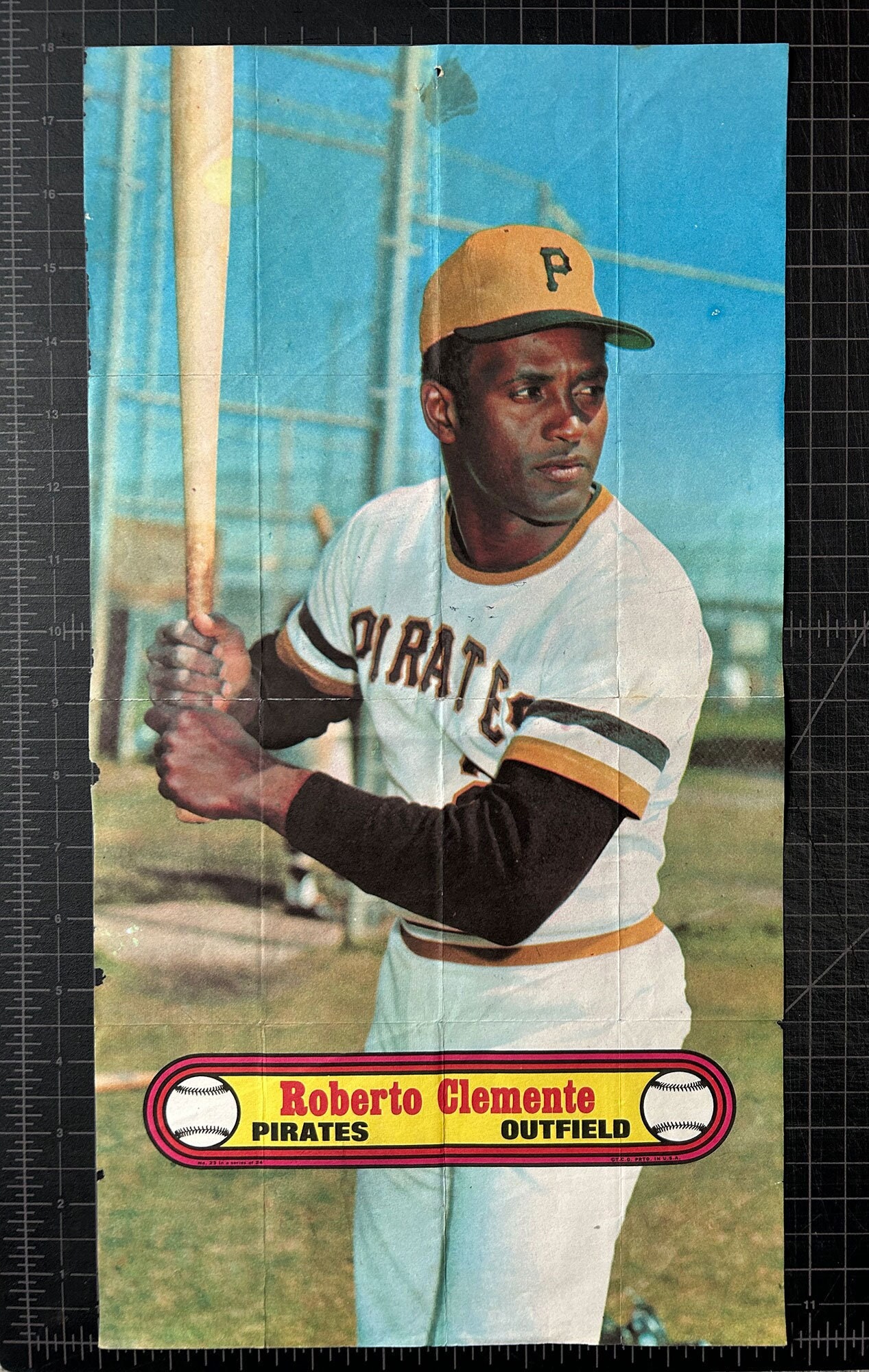 Roberto Clemente Baseball Card 1972