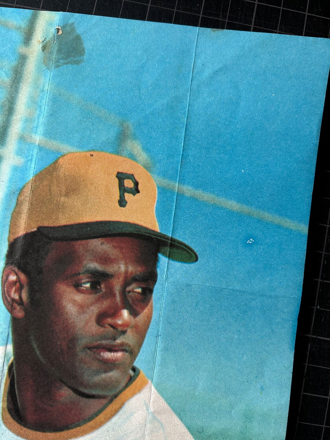 1972 Topps Poster Roberto Clemente - Etsy