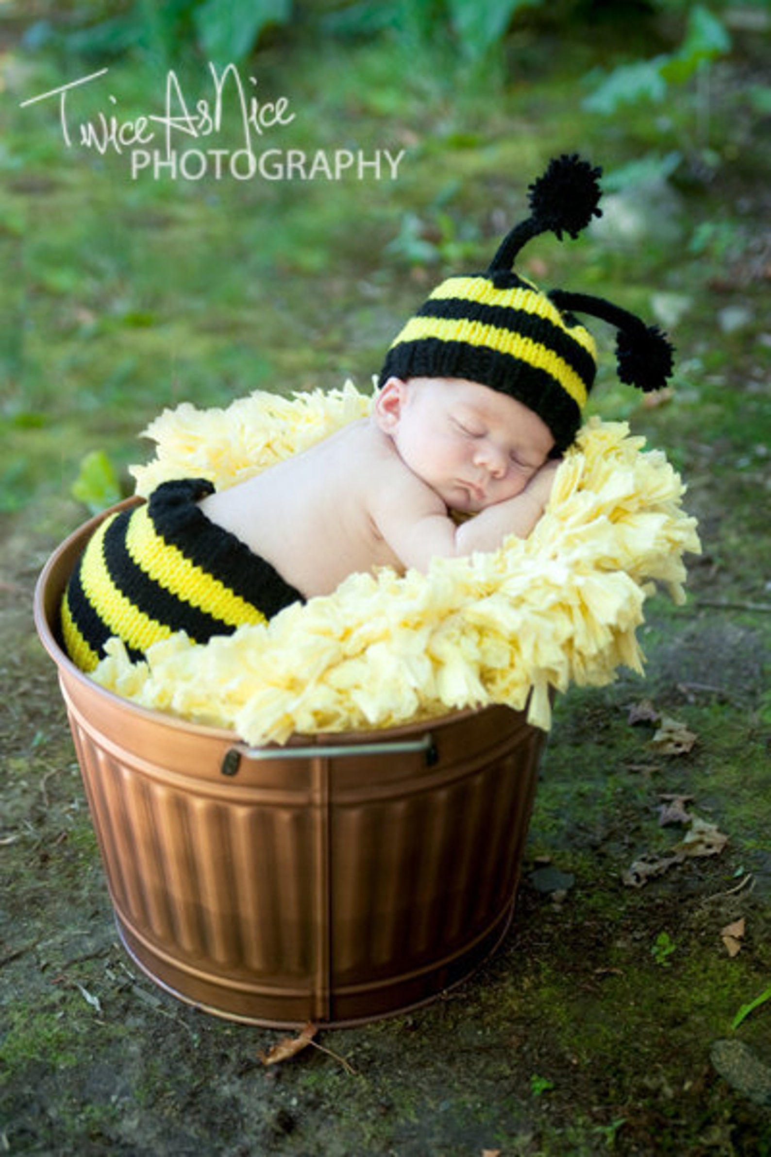 Newborn Bumble Bee Diaper Cover Set - Etsy
