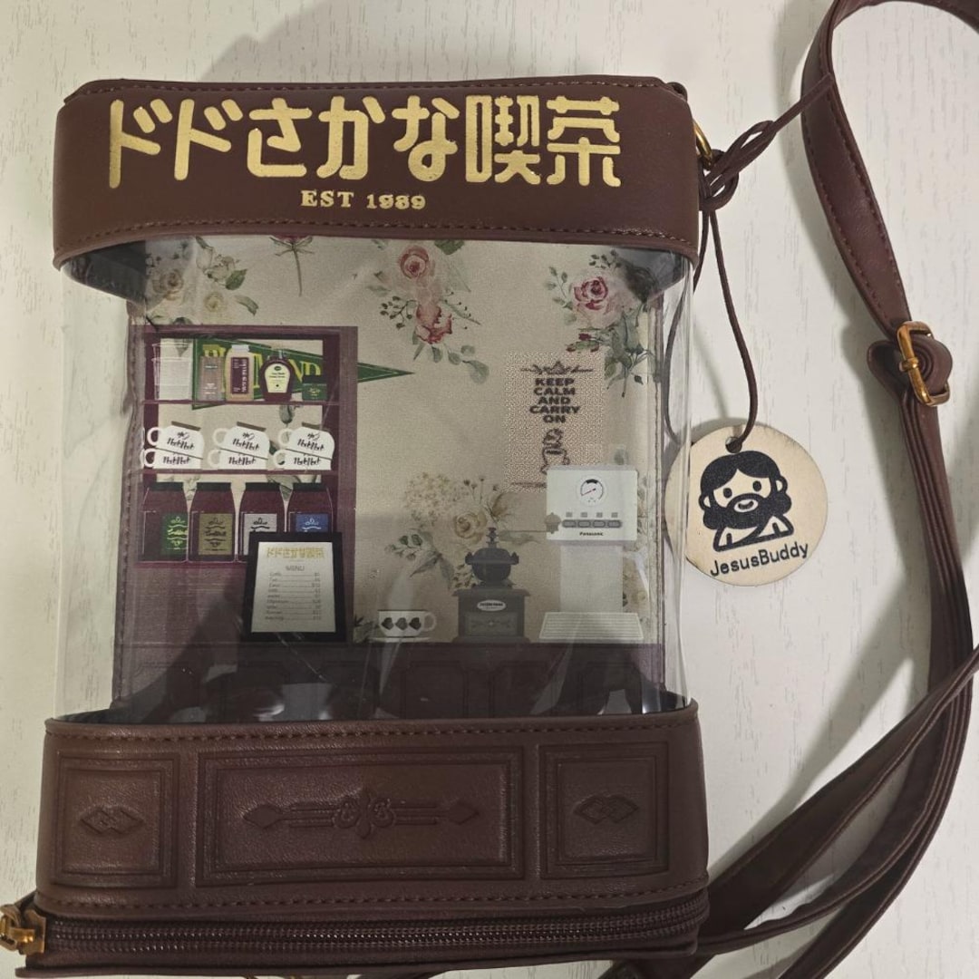 Doll Display Bag Café Scene | 1/12 BJD Shoulder Bag - Etsy