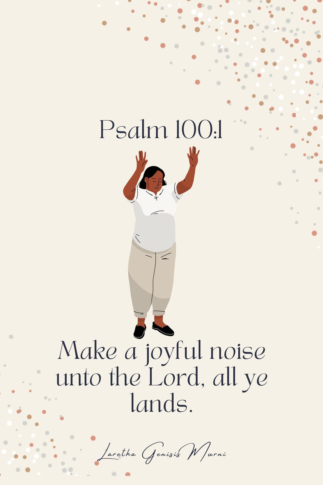 Set of 3 Psalm Posters | Christian Wall Art PDF Prints | Bible Verse ...