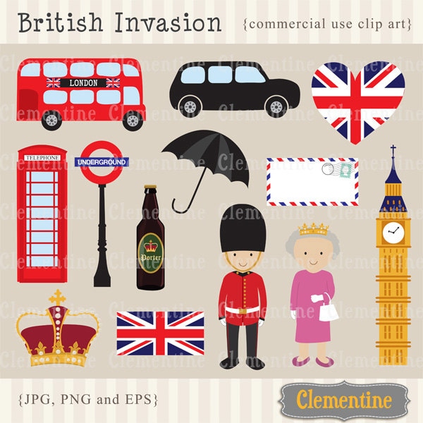 London Clip Art - Etsy