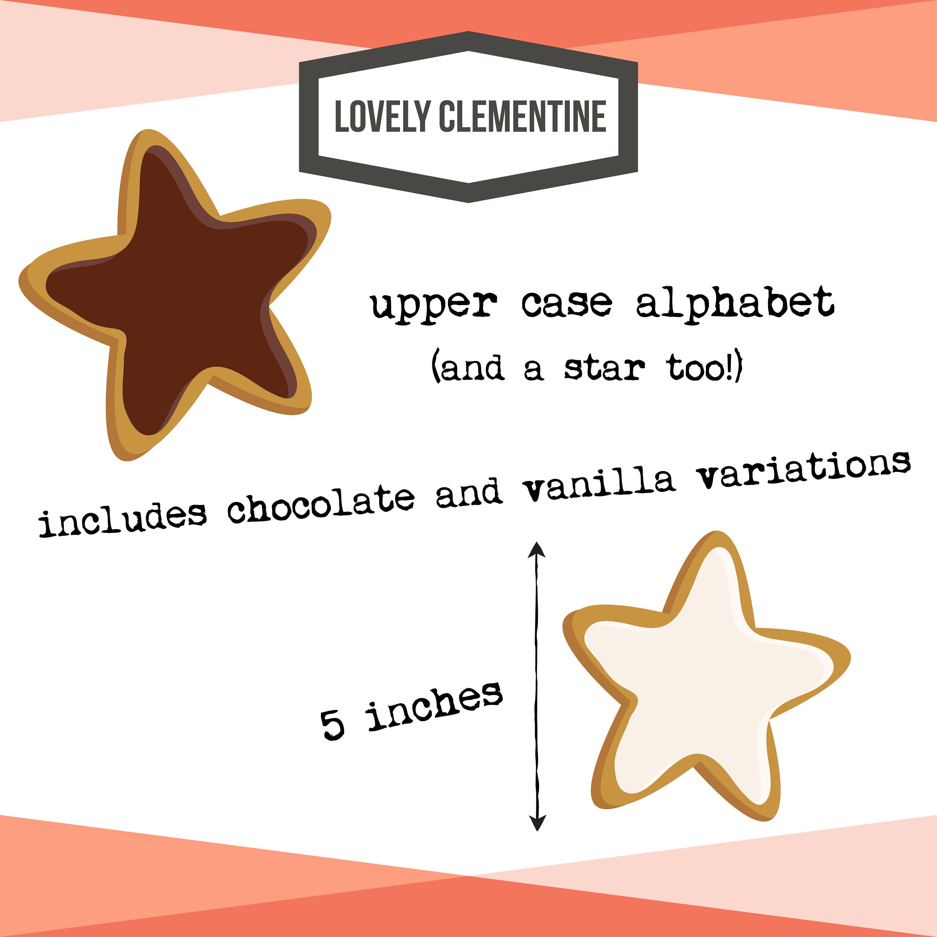 Cookie Alphabet, Cookie Alpha Clip Art Images, Commercial Use- Instant ...