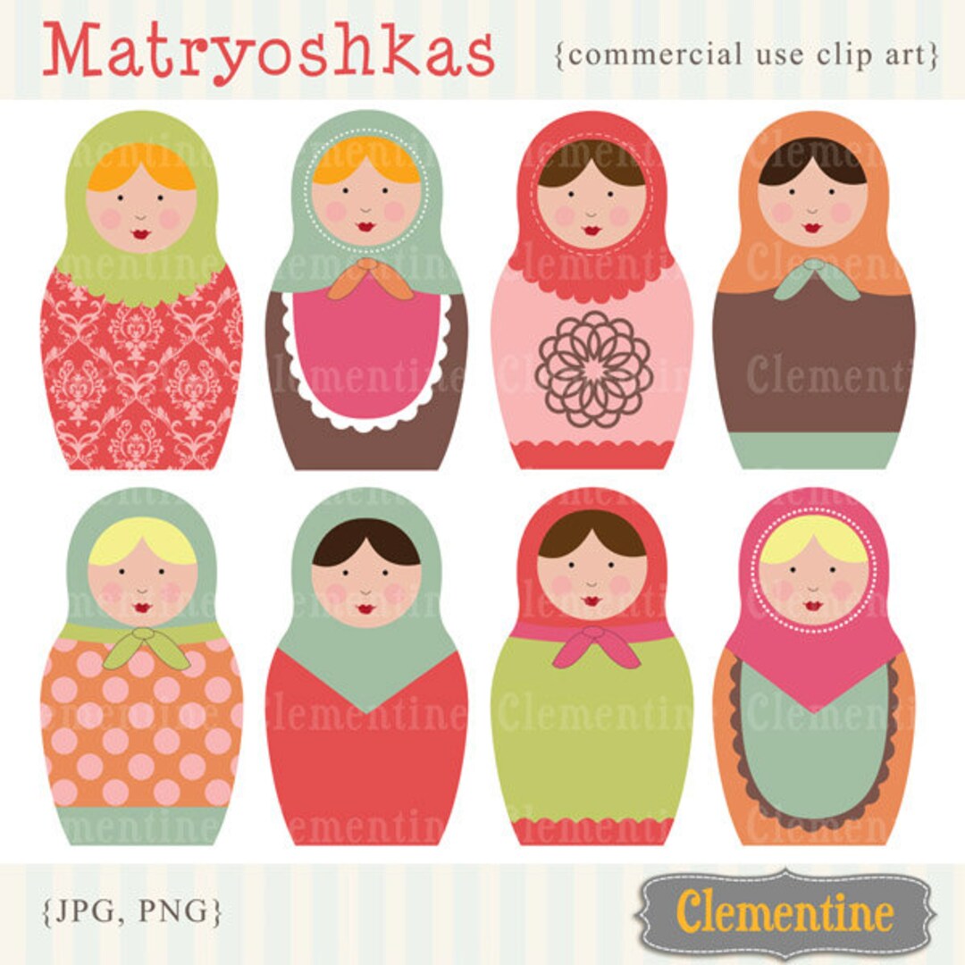 Russian Dolls Images, Matryoshka Images, Royalty Free Clip Art ...