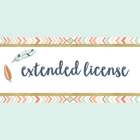 Commercial use extended license upgrade by Clementine Digitals | Catch ...