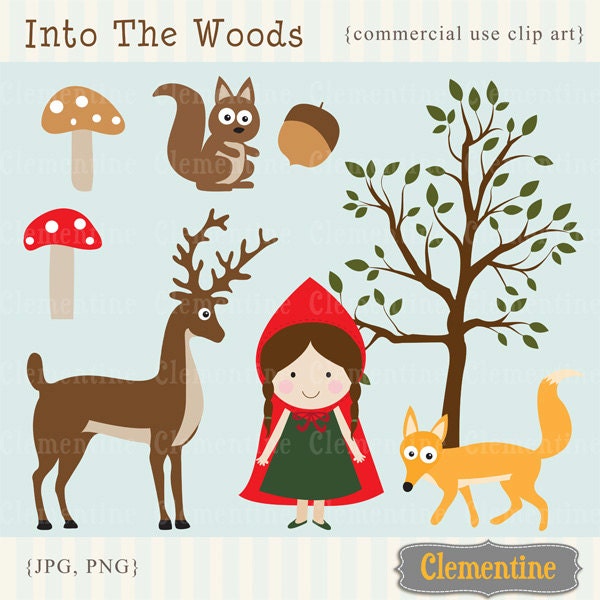 Little Red Riding Hood Clip Art Images, Royalty Free Clip Art, Little ...
