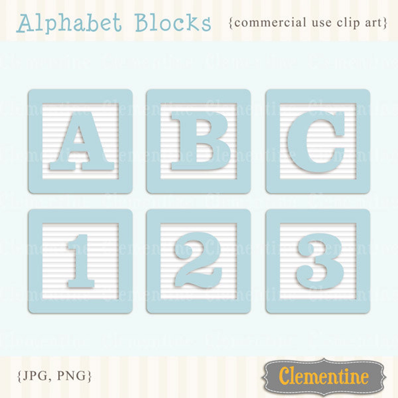 Blue Alphabet Blocks Clip Art Images, Baby Blocks Clip Art, Alphabet ...