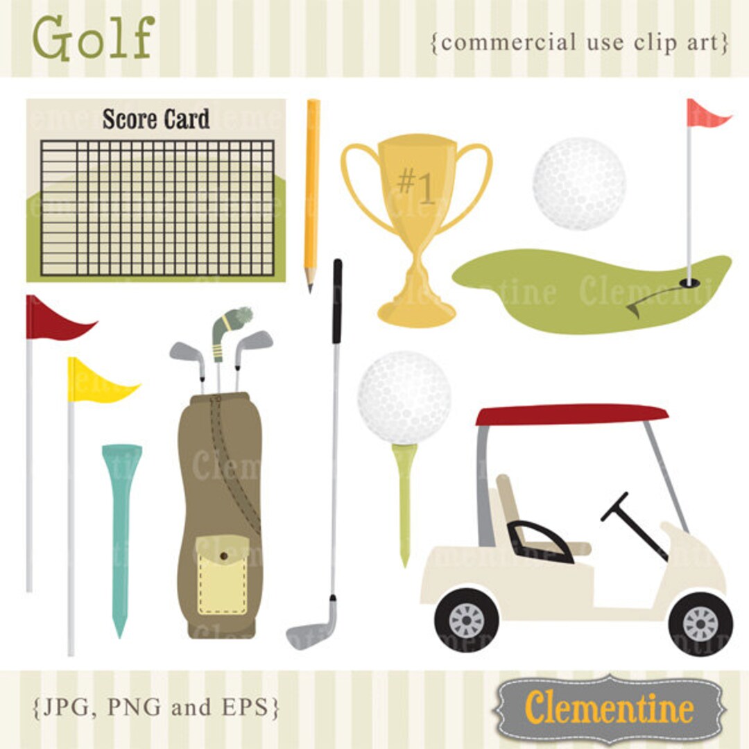 Golf Clip Art Images, Golf Clipart, Trophy Clip Art, Royalty Free Clip ...