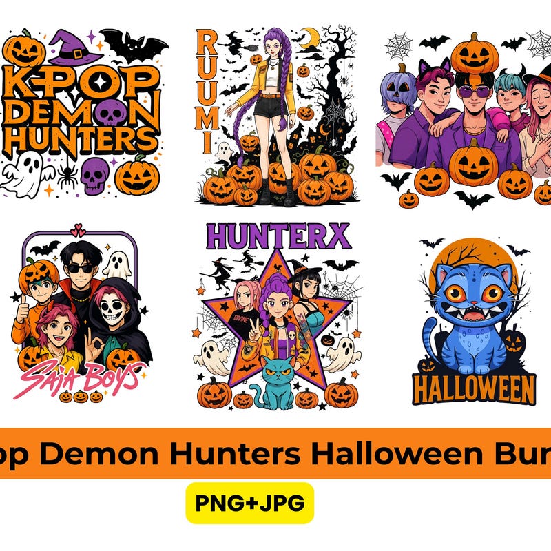 Kpop Demon Hunter Logo - Etsy