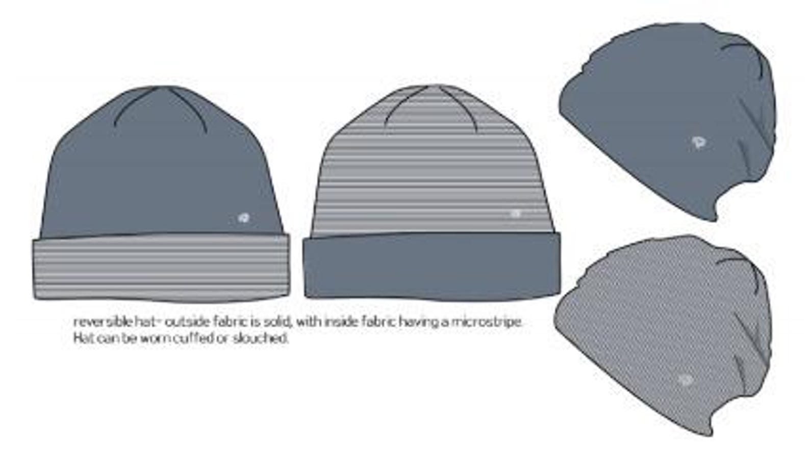 Reversible Beanie Hat Sewing Pattern - PDF Download | Cuffed or ...