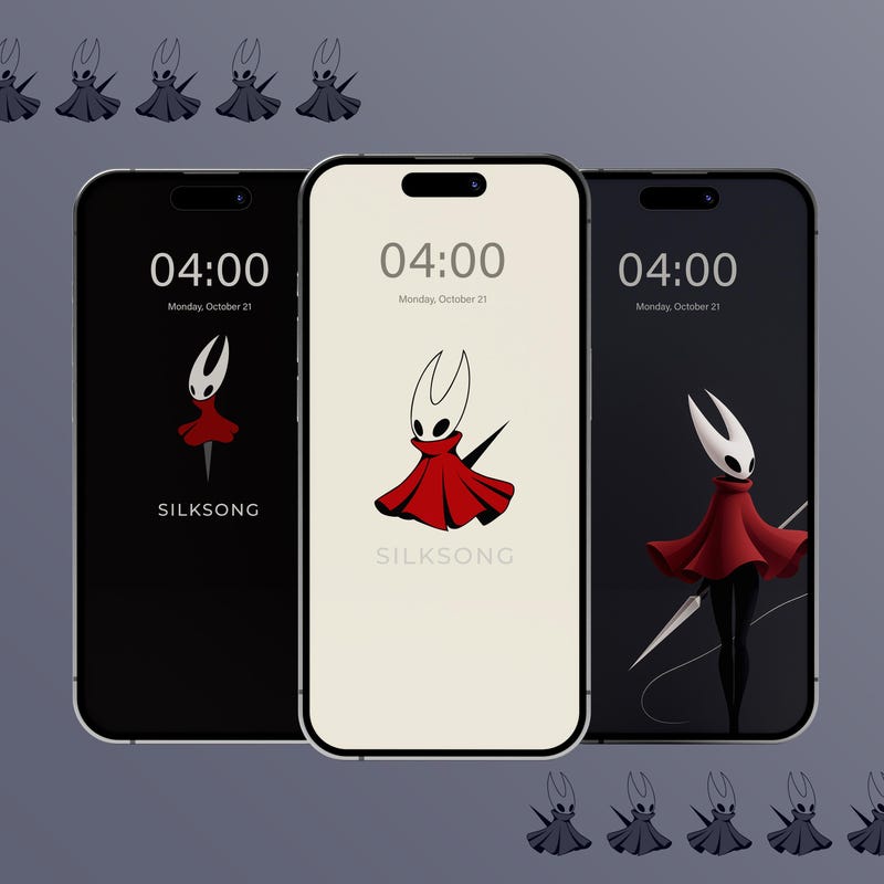 Hollow knight silksong lockscreen - Etsy.de