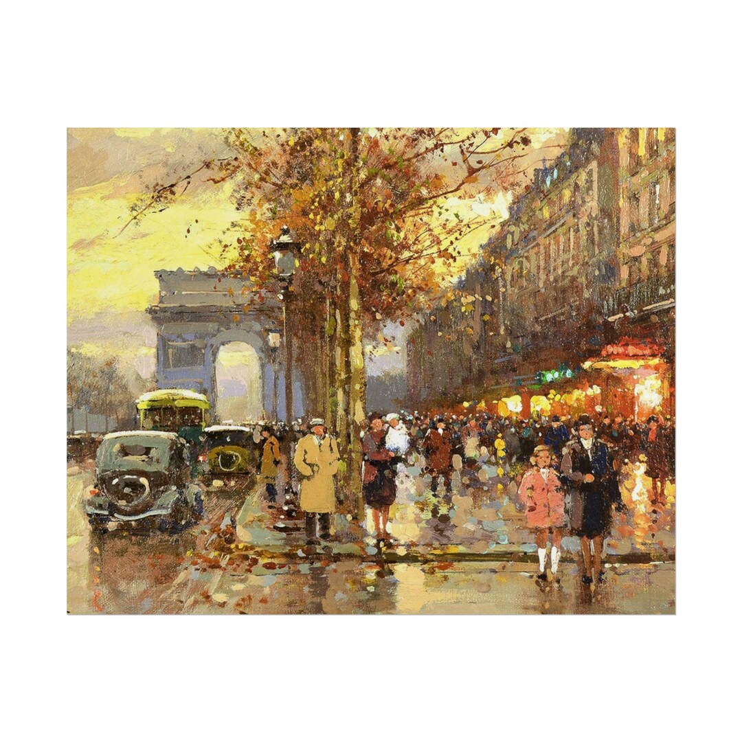 Vintage Parisian Art Rolled Posters, Home Decor, Wall Art, Gift for Art ...