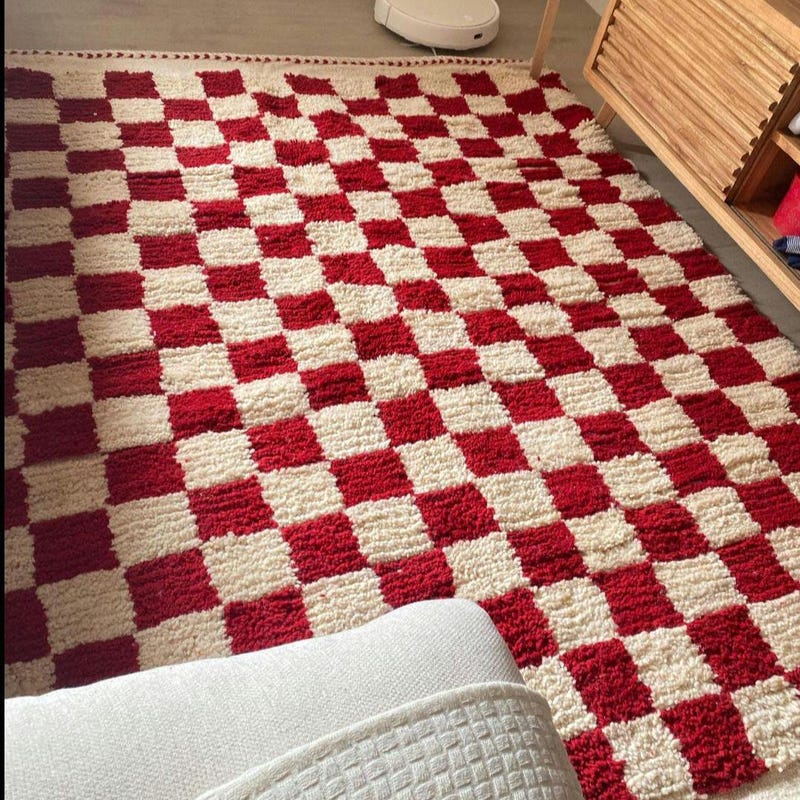 Checkerboard Rug - Etsy