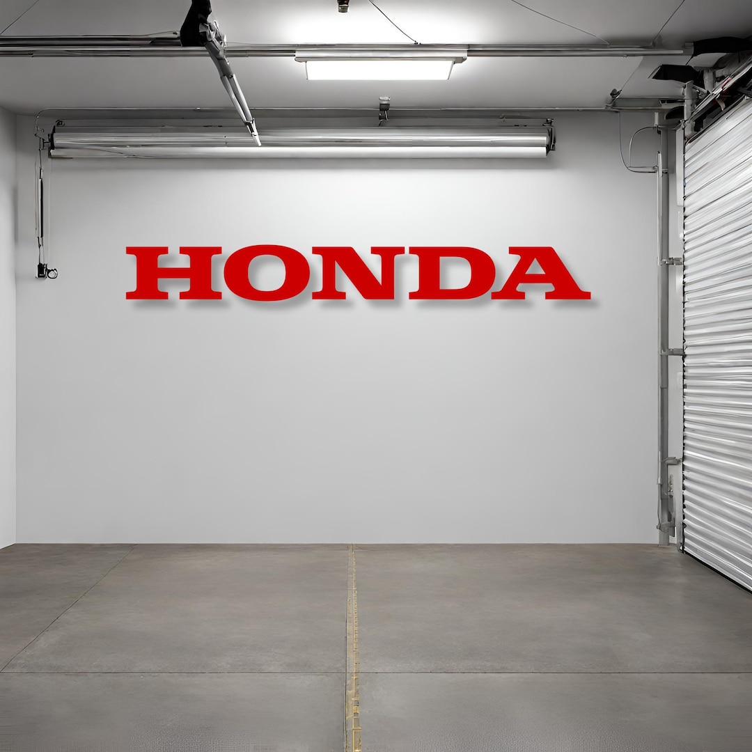 Honda + Toyota Bundle Garage Wall Sign, Large 150cm Acrylic Car Logo ...