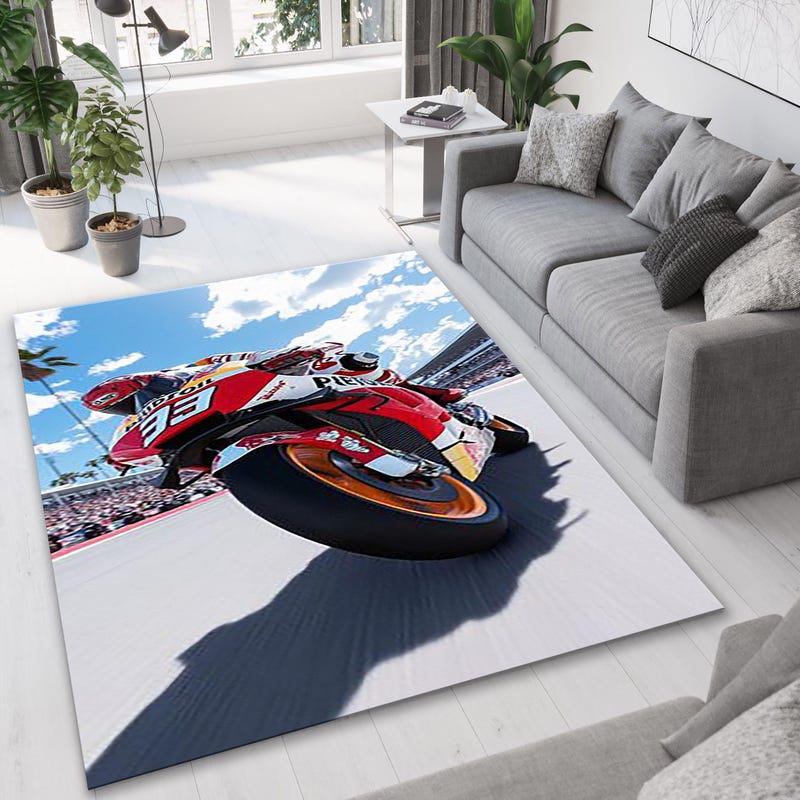 Motorcycle Rug - Etsy