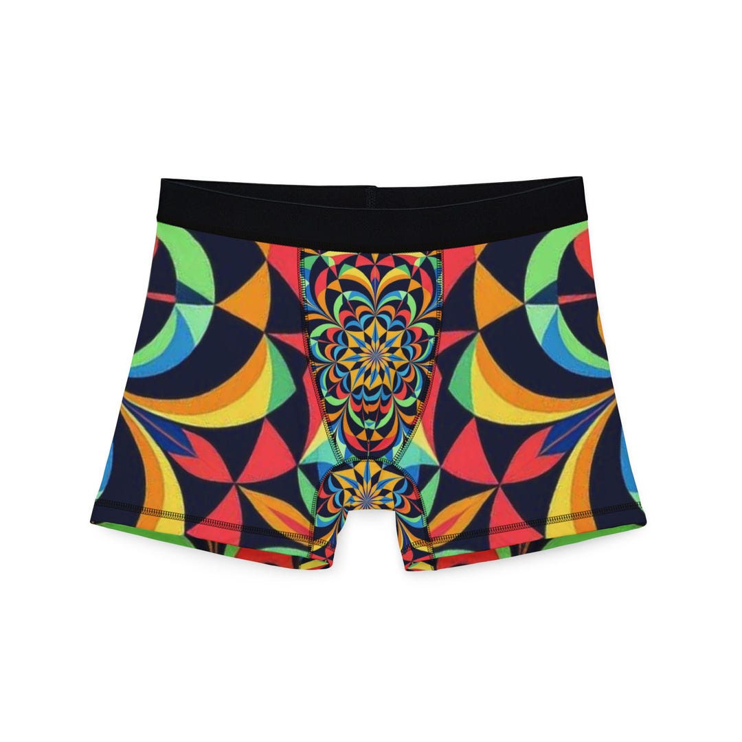 Colorful Men's Boxers - Vibrant Patterned Underwear for Comfort, Gifts ...