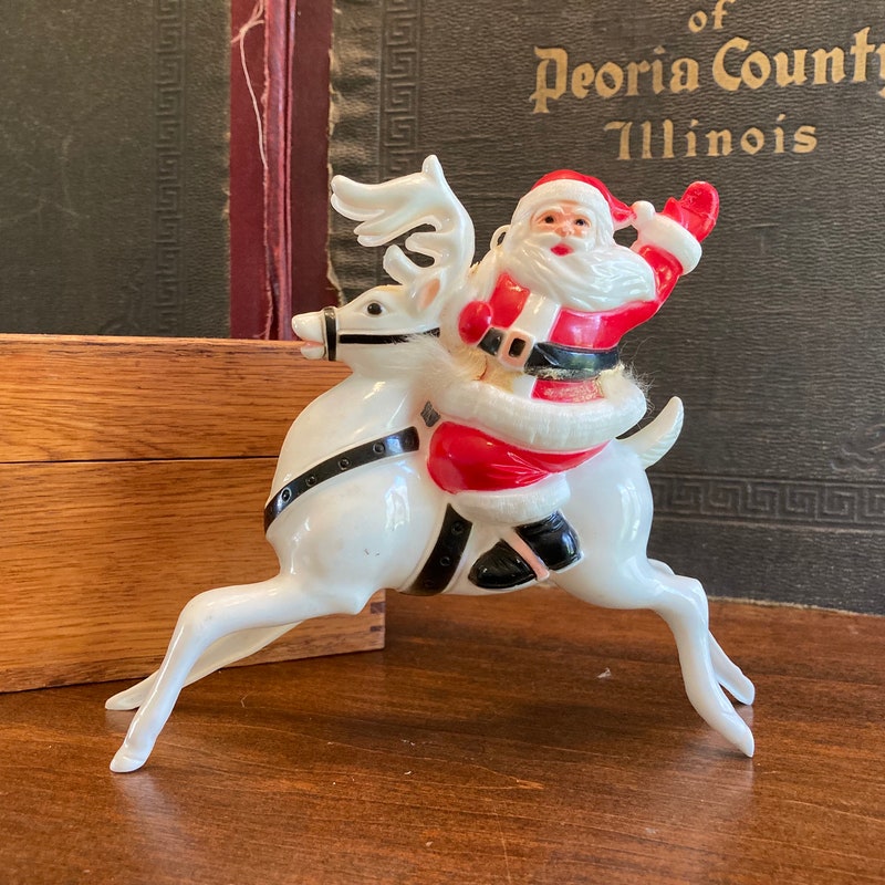 Plastic Santa - Etsy