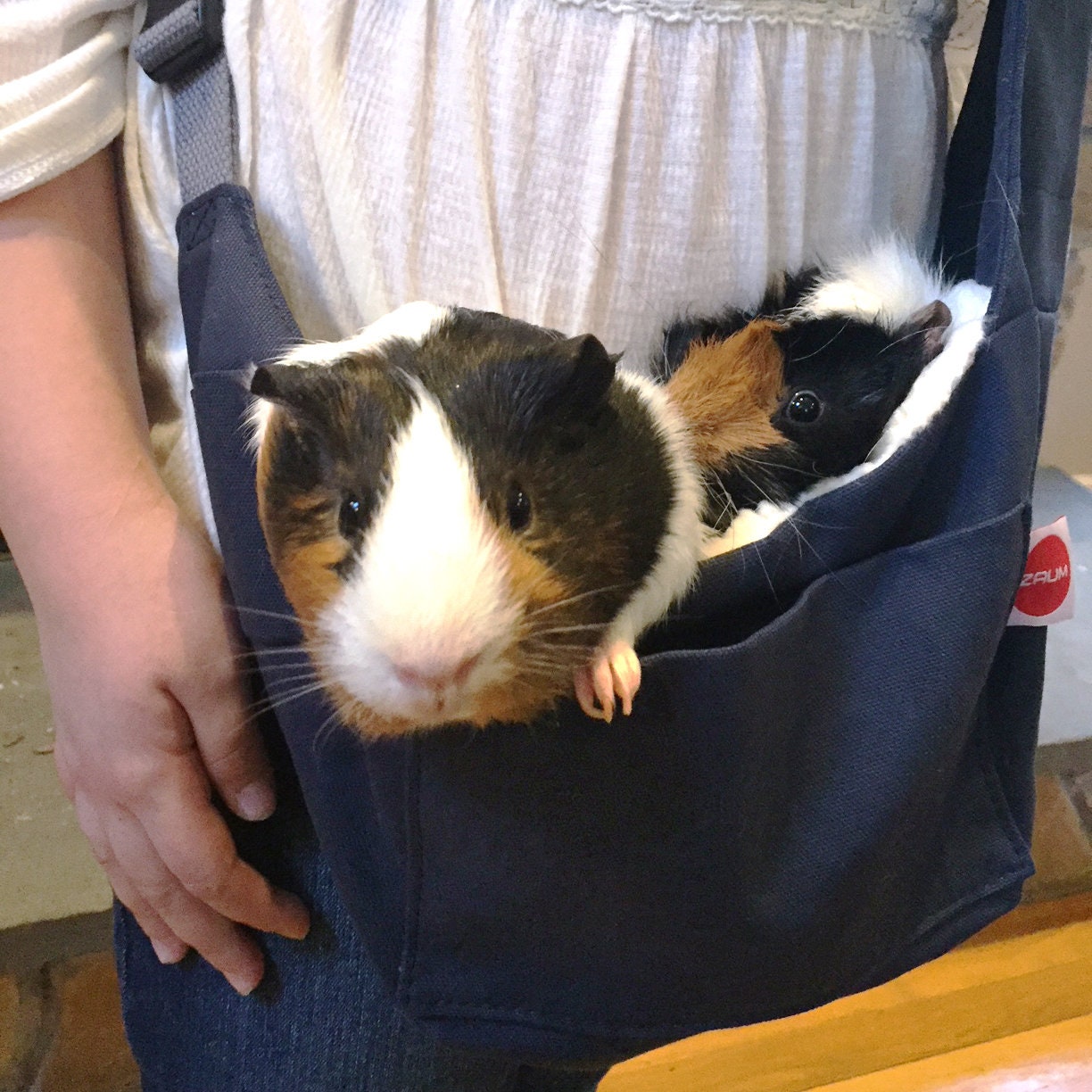 Luxury Small Pet Sling with Plush Faux Fur Bunny Sling Pet | Etsy