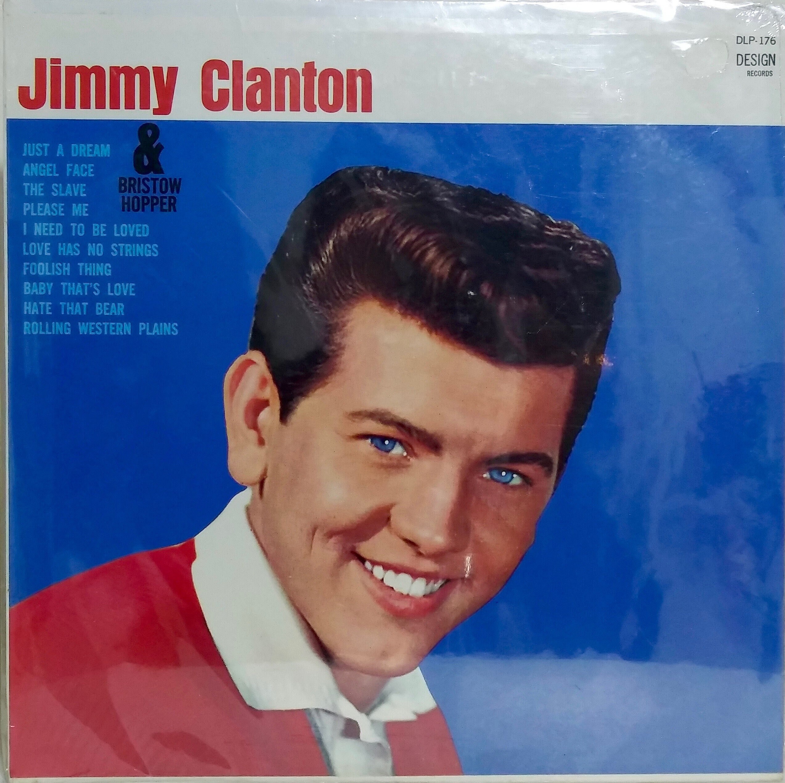 Jimmy Clanton and Bristow Hopper Design Records DLP-176 Vintage Vinyl ...