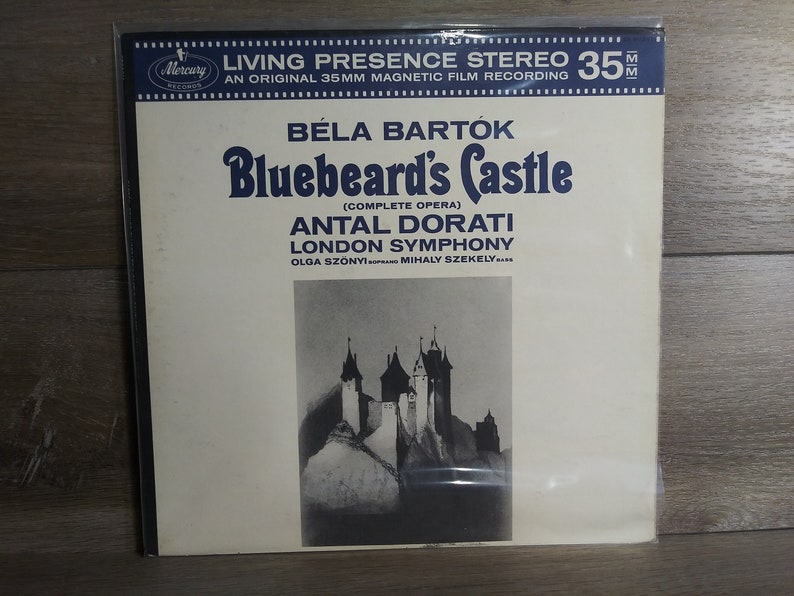 Bela Bartok Bluebeard's Castle Complete Opera Antal Dorati London ...
