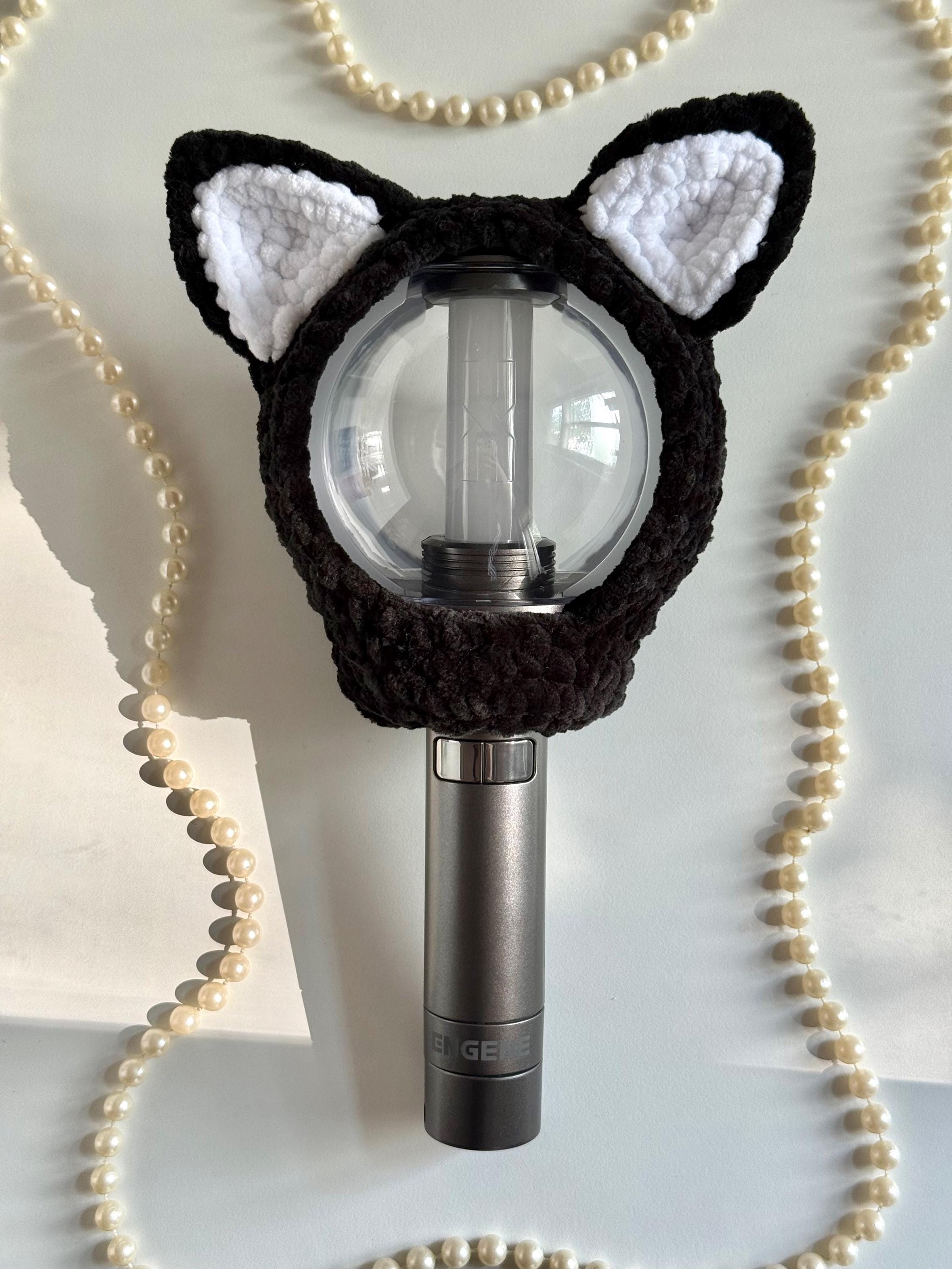 Black Cat Enhypen Kpop Lightstick Vers 2 Crochet Cover - Etsy