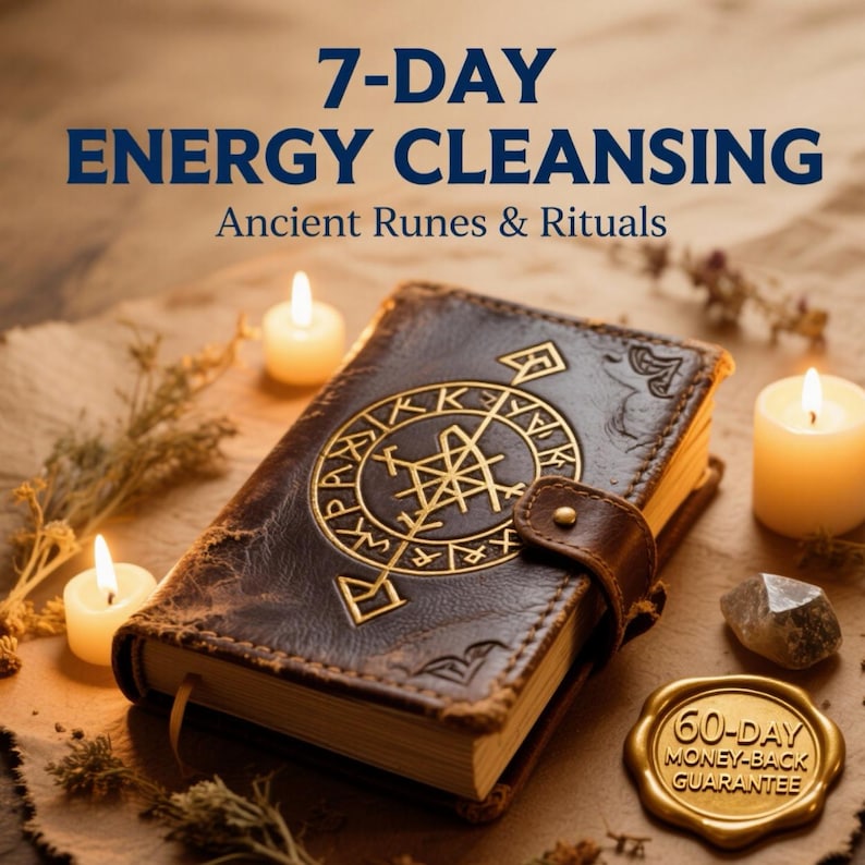 Sacred Energy Cleansing Sigil Kit: Reusable Space Purification Runes ...