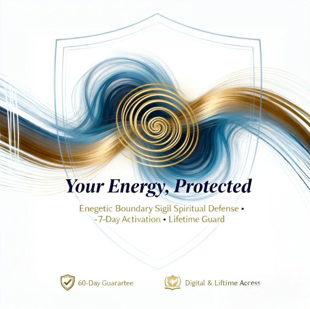 Energetic Boundary Sigil-digital Protection Shield Against Negativity ...