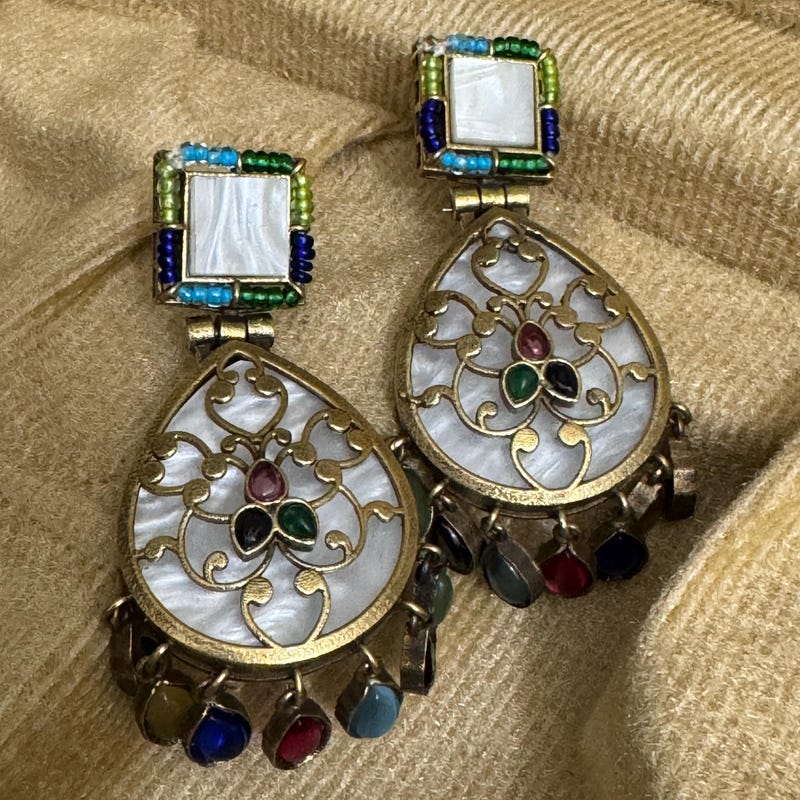 Pakistani Earrings - Etsy