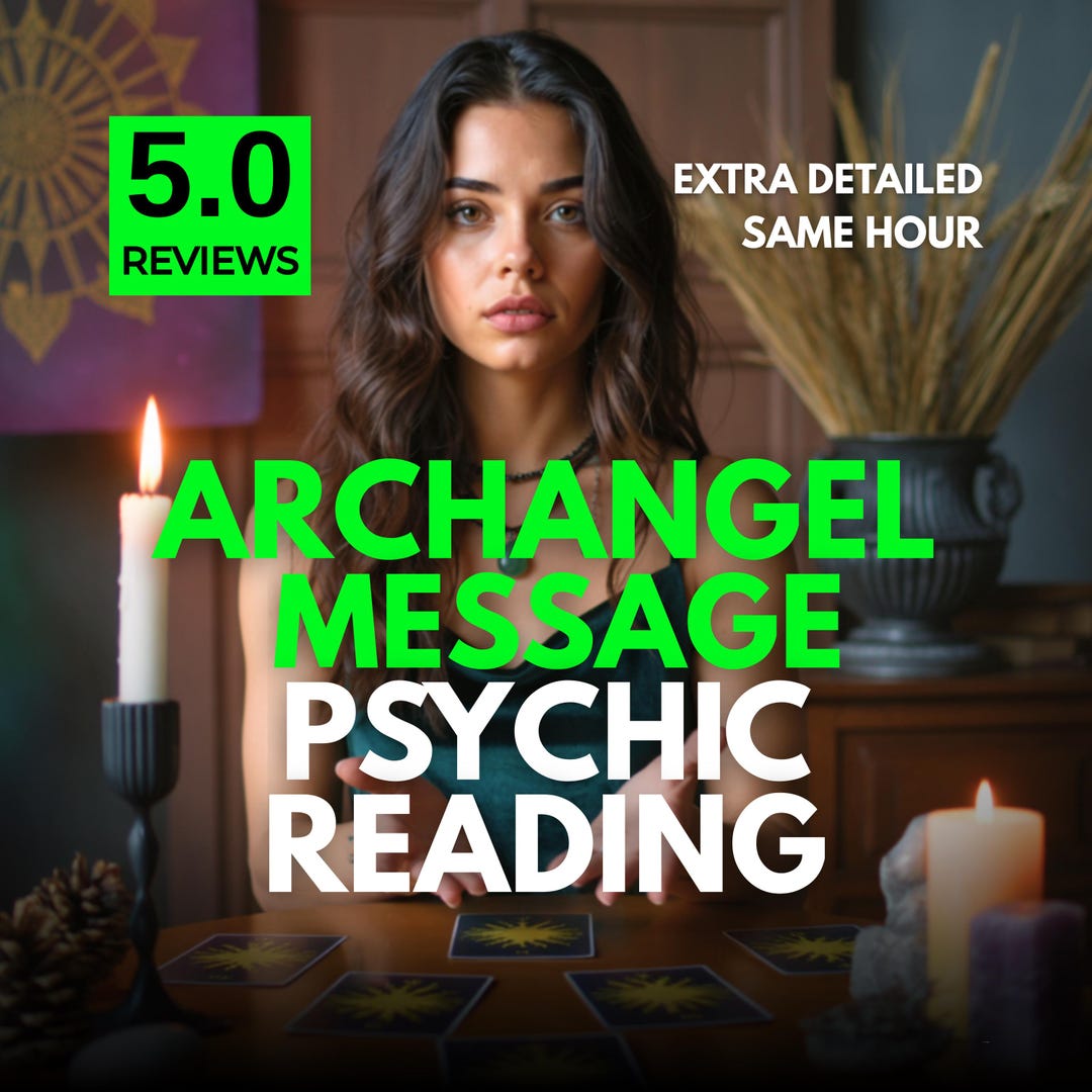 Archangel Message Psychic Reading Same Hour, Angel Guidance Tarot ...