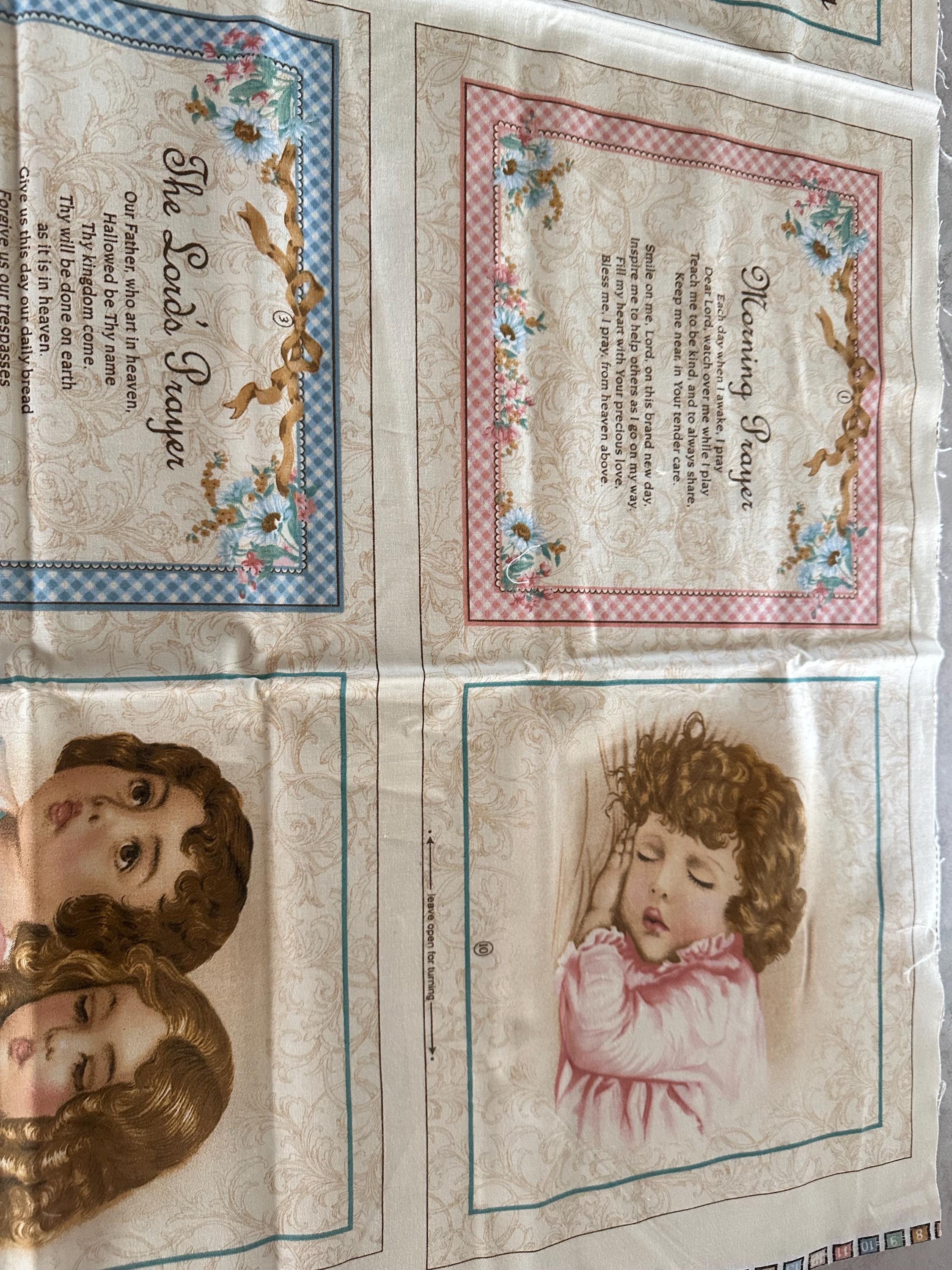 Learning to Pray Prayer DIY Fabric Panel Book - Etsy