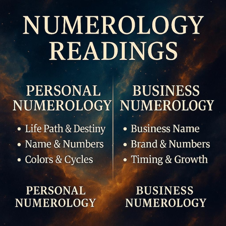 Numerology Report Personal or Business | Life Path, Name Vibration ...