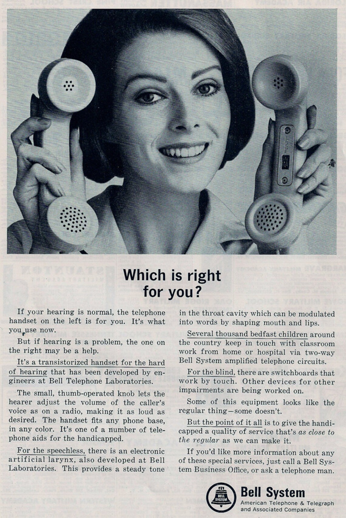 Vintage Telephone Ads Mid Century Retro Techie Instant Collection 50s ...