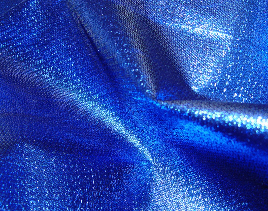 Navy Metallic Lame-barbie Mermaid Project Supplies 42 Inch X 1 - Etsy