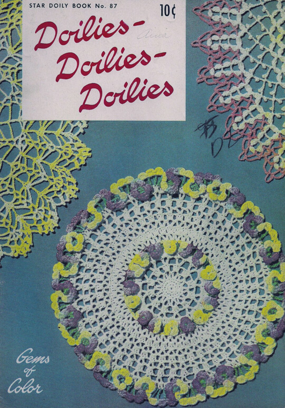 Vintage Crochet Booklets- Retro Mid Century Collection- Set of 4 - Etsy
