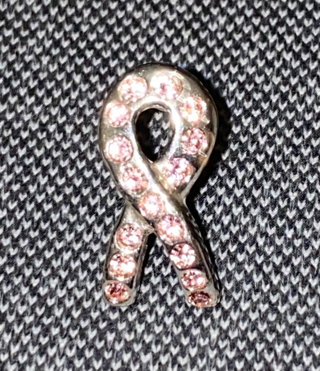 Breast Cancer Ribbon Pink Rhinestone Pin - Etsy