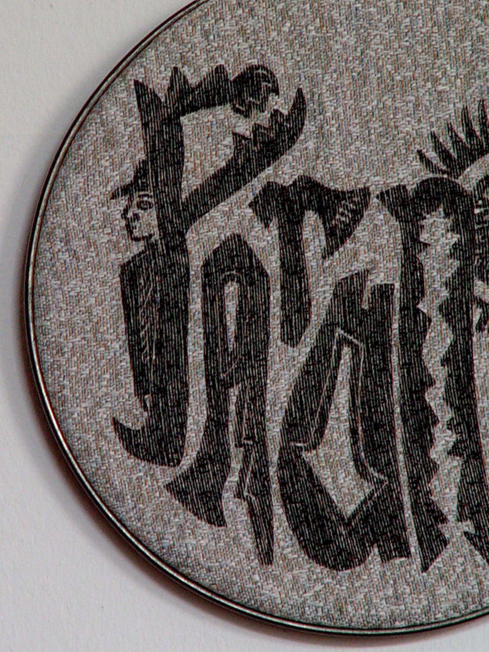 Goth Linocut Hoop Art-creepy Noir Cinema Wall Art 7 Inch Cm - Etsy