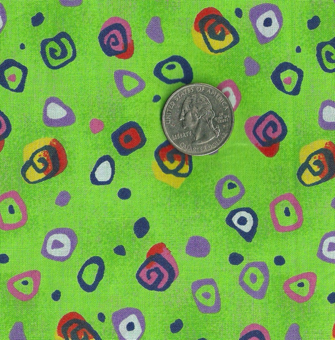 Neon Atomic Print Cotton- Retro Hip Mod- 2 Pieces- 44 X 2 Yds - Etsy