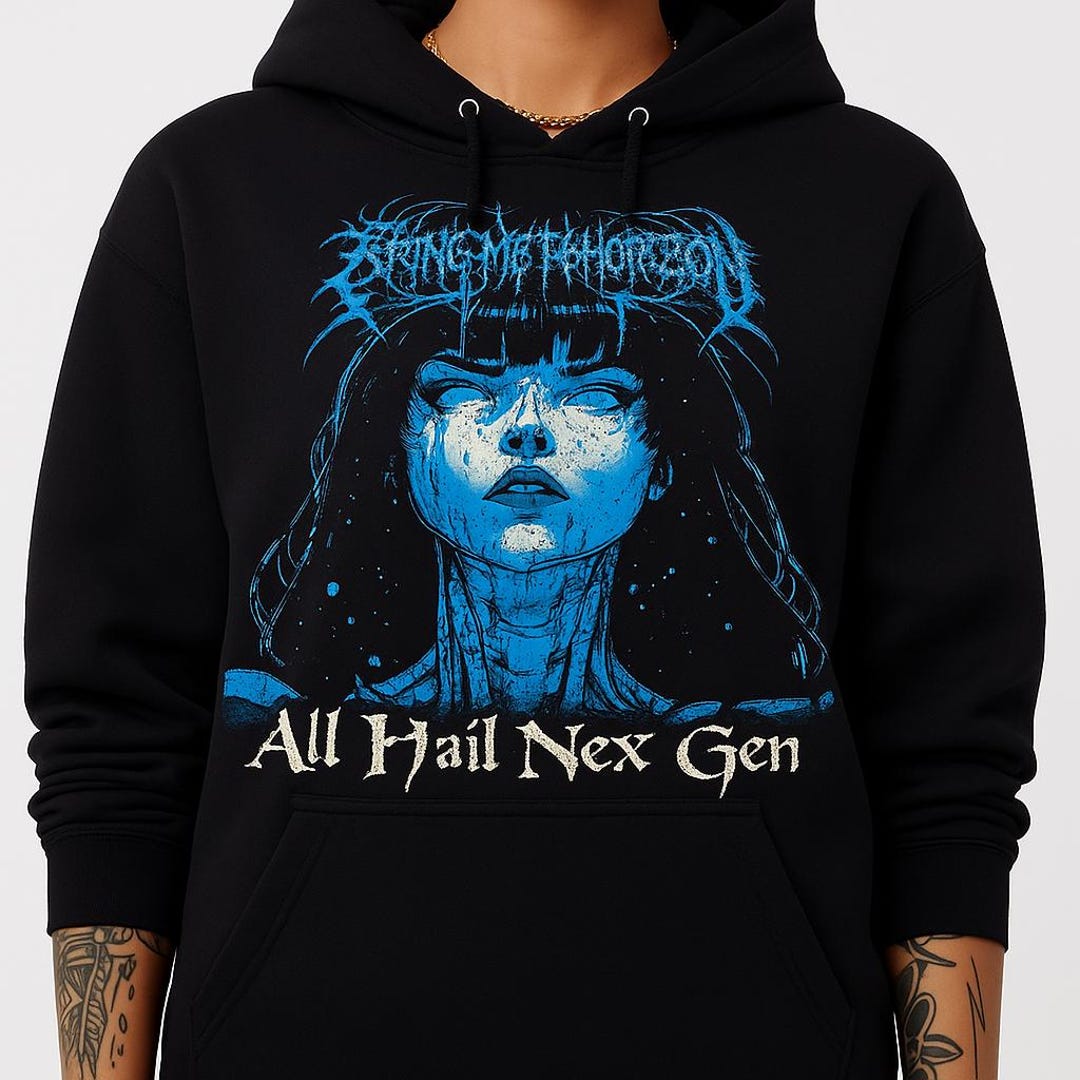 Bring Me the Horizon All Hail Nex Gen Hoodie, BMTH Post Human ...