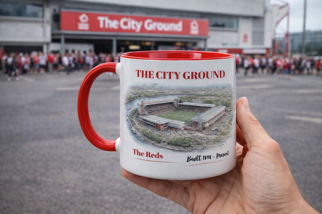 Nottingham Forest FC Mug - City Ground Stadium - Etsy
