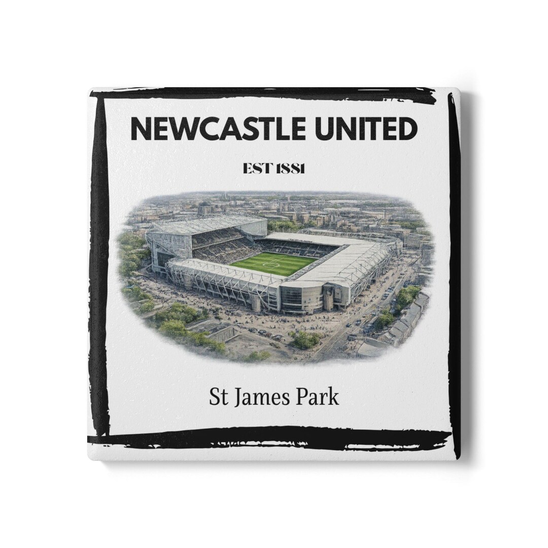 Newcastle United Stadium Coaster – Ceramic Football Gift - Etsy