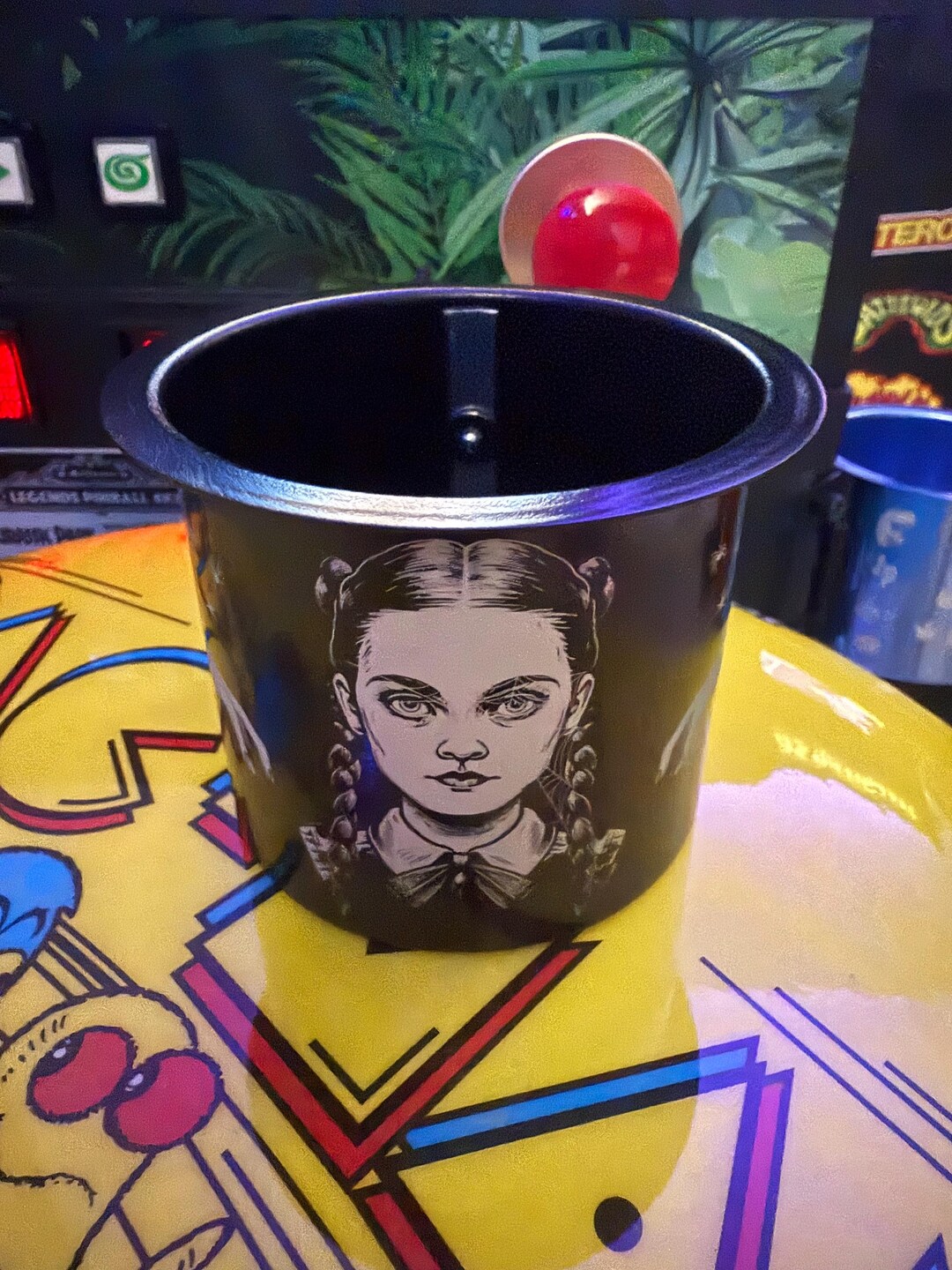 Jumbo Pinball Machine Cup Holder - AF Inspired - Left or Right Side - Etsy