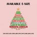 Christmas Tree Embroidery Design, Jesus Savior Messiah Redeemer ...