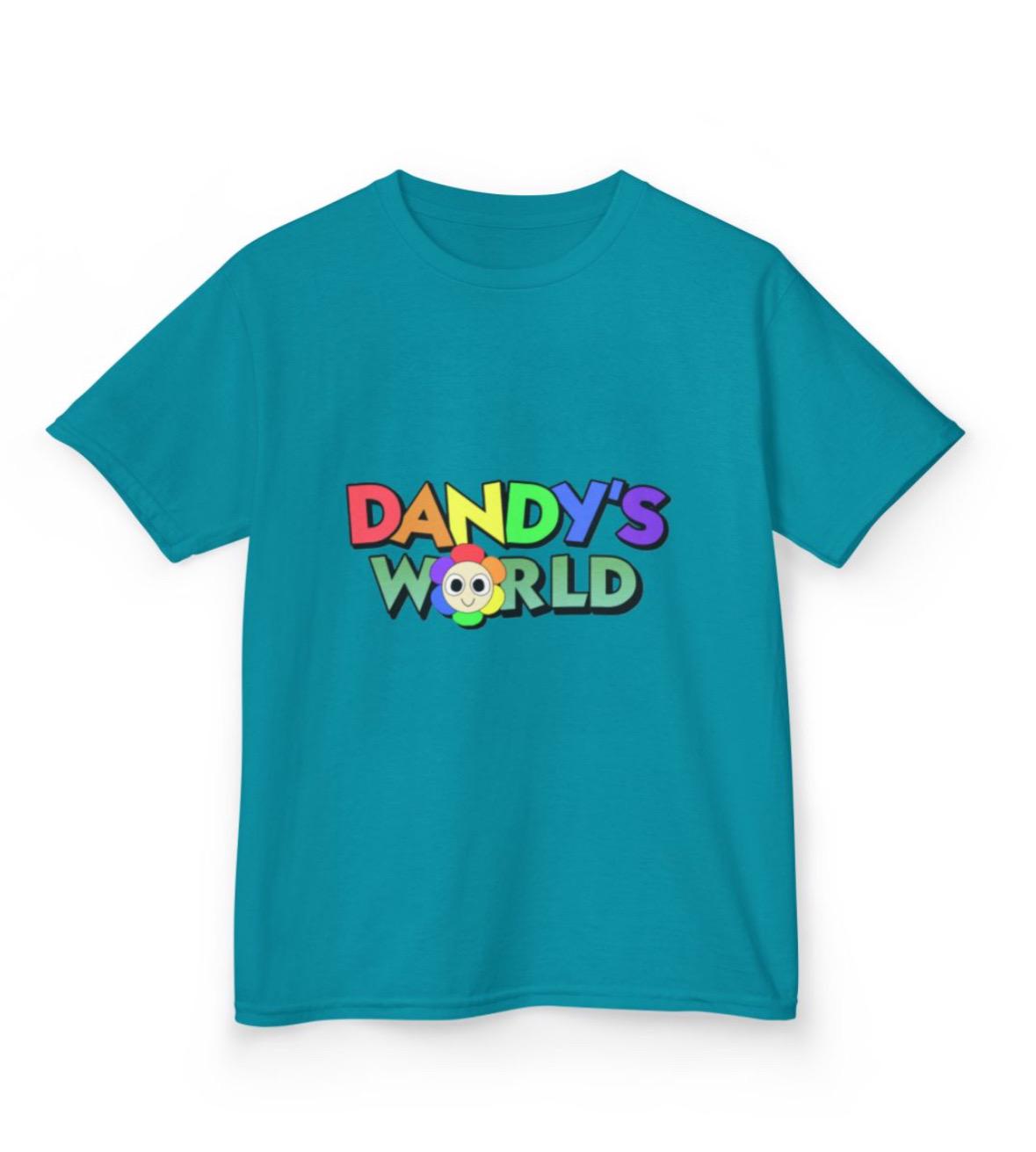 Dandy’s World Roblox T-shirt for Kids – Gamer Graphic Tee for Boys ...